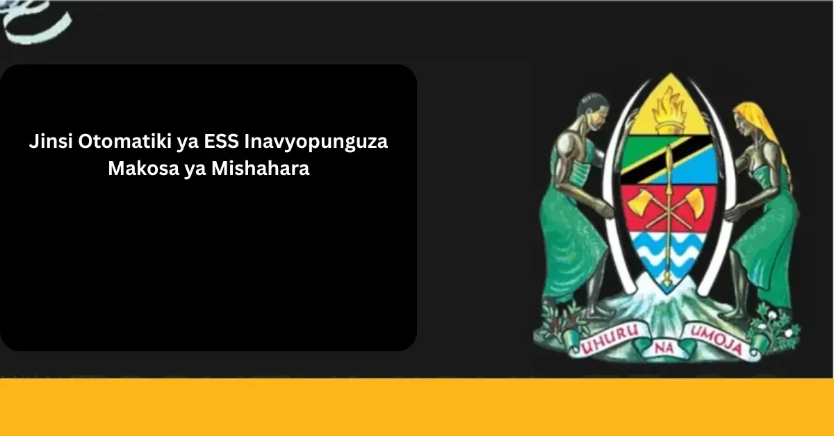 Jinsi Otomatiki ya ESS Inavyopunguza Makosa ya Mishahara